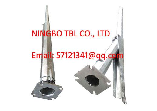 Middle Hinged Solar Lighting Poles, Collapsible LED Solar Lighting ...