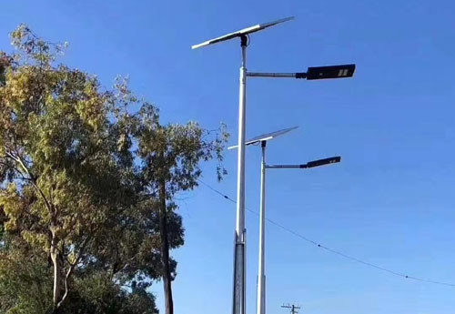 Middle Hinged Solar Lighting Poles, Collapsible LED Solar Lighting ...